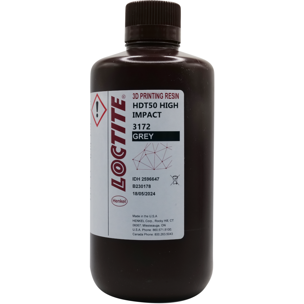 Loctite 3D 3172 HDT50 High Impact Gray 1kg | Pro 3D Shop – Pro3DShop