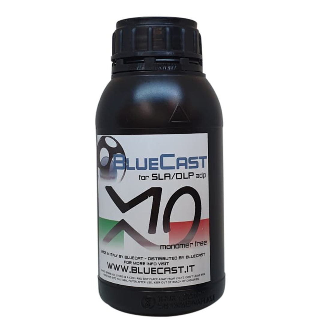 X10 FOR SLA DLP – BLUECAST CASTABLE RESIN 0.5kg – Pro3DShop